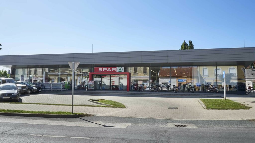 Süpermarket Spar szupermarket, Dünya, foto