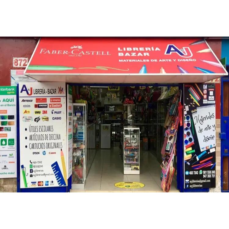 Kitap mağazaları Ayj Papelería y Arte, Lima, foto