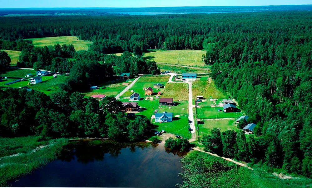 Tatil köyleri Дом у озера Отрадное, Saint‑Petersburg ve Leningradskaya oblastı, foto