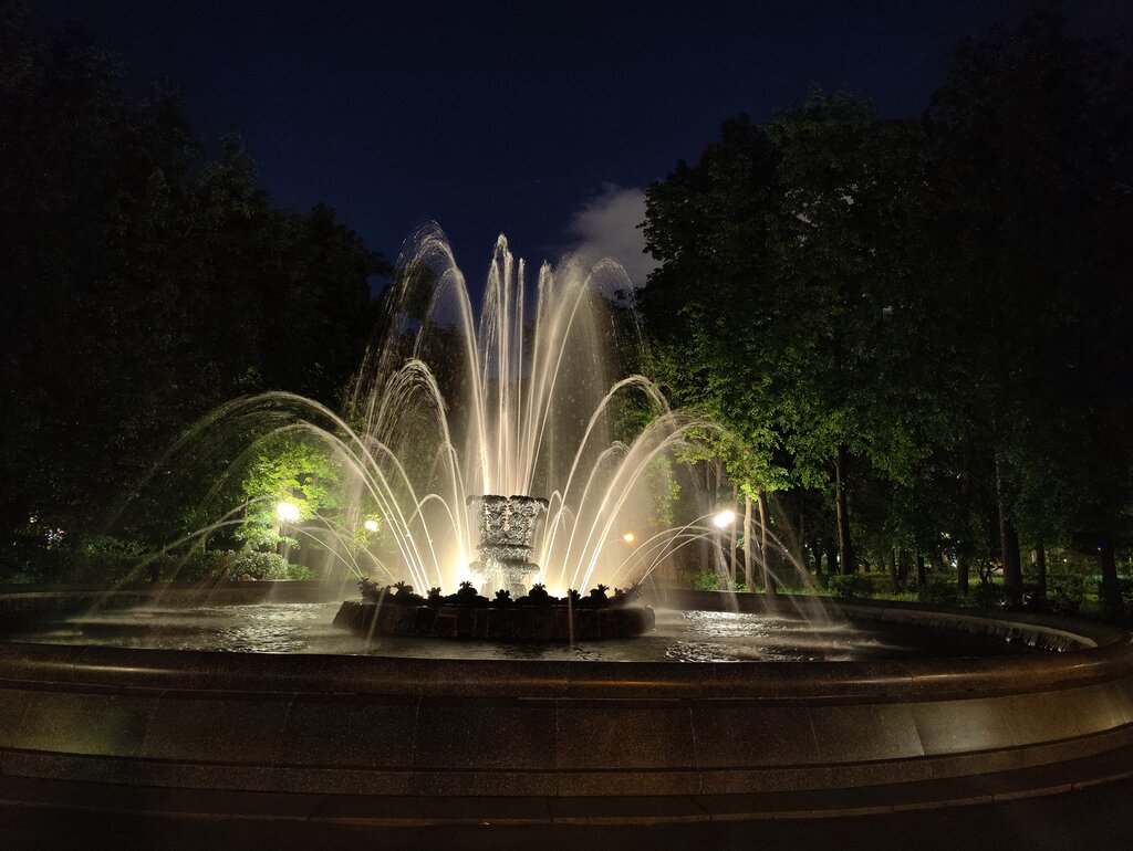 Parklar ve ormanlar Divisions of the Moscow People's Militia Public Garden, Moskova, foto