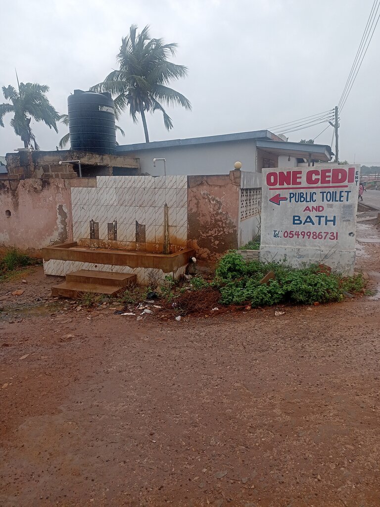 Tuvalet One cedi public toilet, Dünya, foto