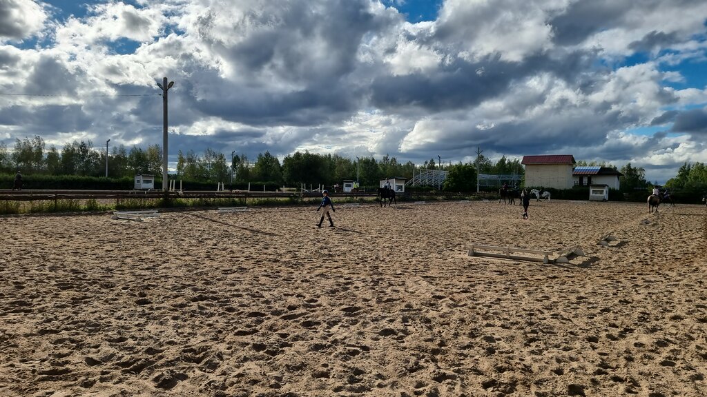 At ve binicilik kulüpleri Конкурный манеж, Himki, foto