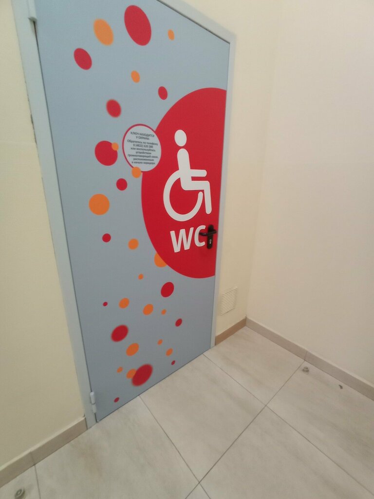 Engelliler için tuvalet Handicapped toilets, Tver, foto
