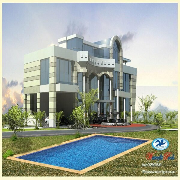 Havuz ve su parkı inşaatı ve ekipmanları Waterfit Swimming Pools, Dubai, foto