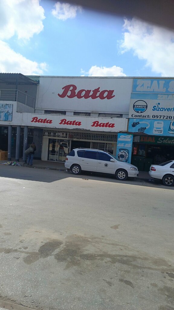 Ayakkabı mağazaları Bata, Lusaka, foto