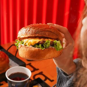 Fast food Burger Make, Ortahisar, foto