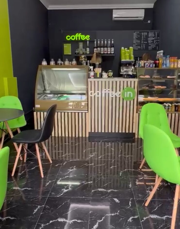 Kahve dükkanları Coffee In, Soçi, foto
