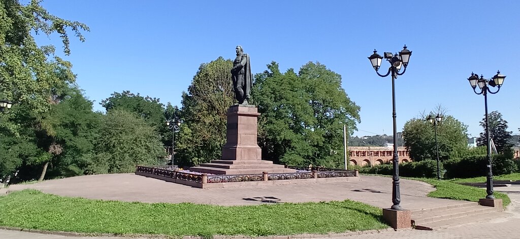 Anıt, heykel М.И. Кутузов, Smolensk, foto