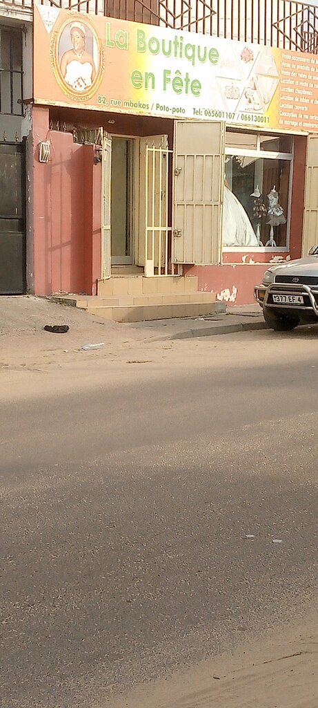 Düğün mağazası La Boutique EN Fête, Brazzaville, foto