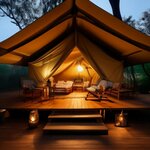 Glamping (Ozyornaya ulitsa No:9, stanitsa Suvodskaya), glamping  Volgogradskaya oblastından