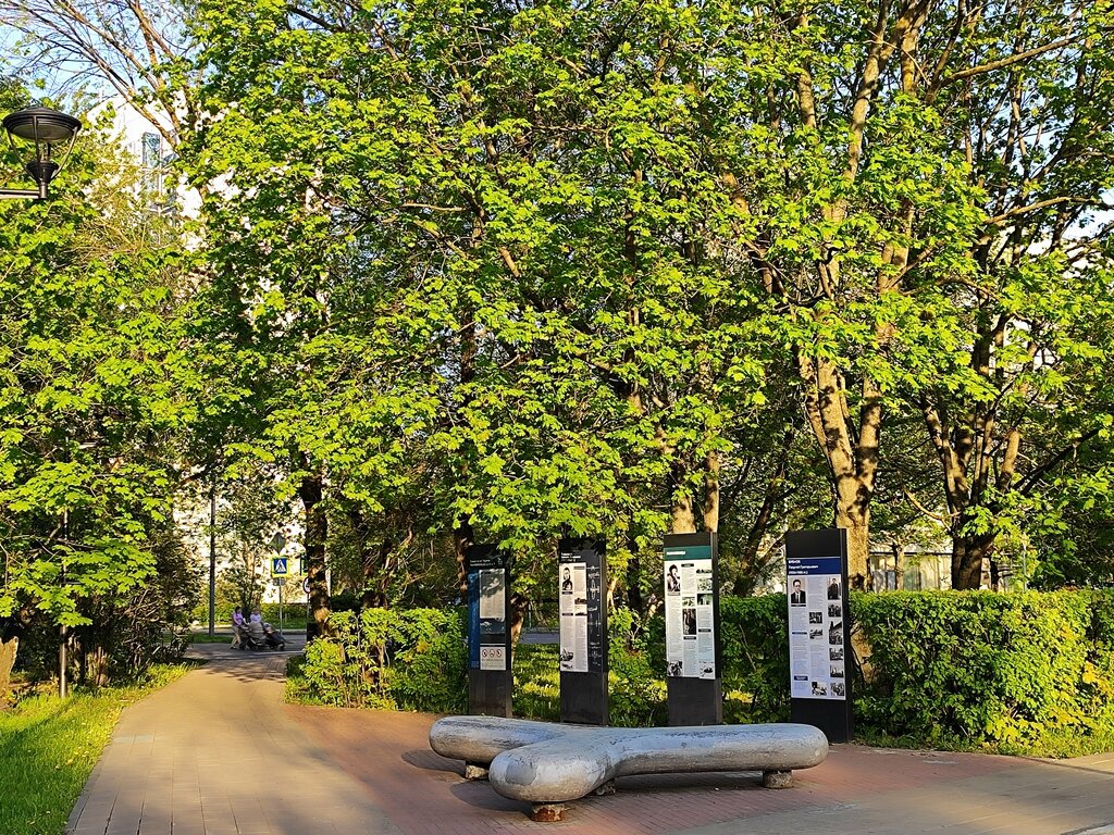 Kültür ve eğlence parkları Fomichyova Public Garden, Moskova, foto