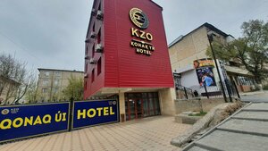 Kzo (Shymkent, Shoqan Ýálıhanov kóshesi), otel  Çimkent'ten (Şımkent'ten)