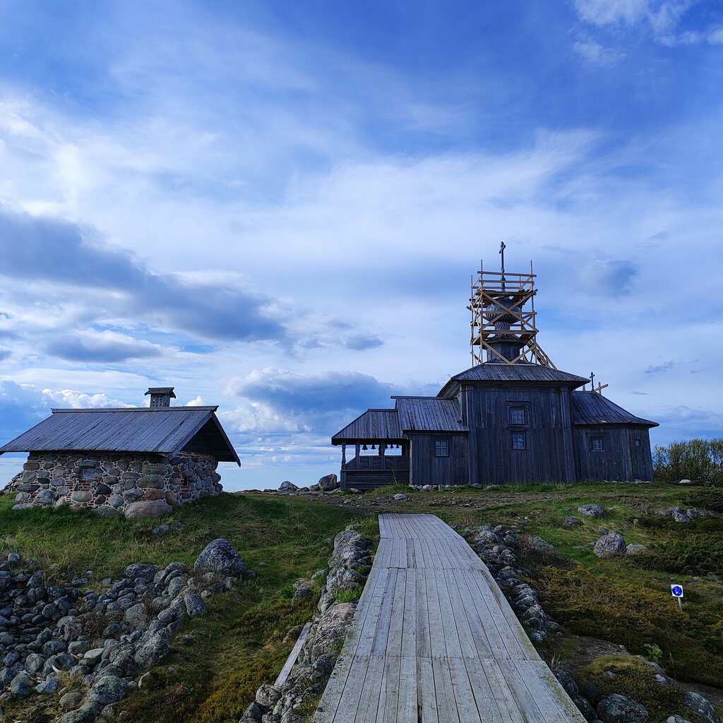 Manastır Andreyevskaya pustyn Solovetskogo monastyrya, Arhangelskaya oblastı, foto
