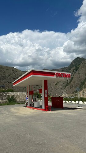 Benzin istasyonu Октан, Dağıstan, foto
