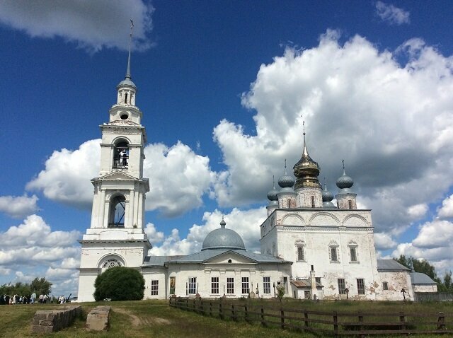 Manastır Nikolsky Tikhonov Lukhovsky muzhskoy monastyr, İvanovskaya oblastı, foto