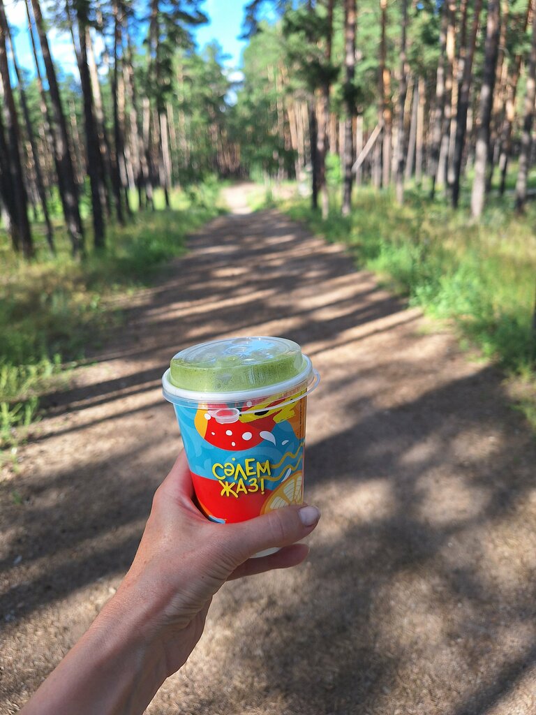 Kahve dükkanları Zebra Coffee, Şçuçinsk, foto