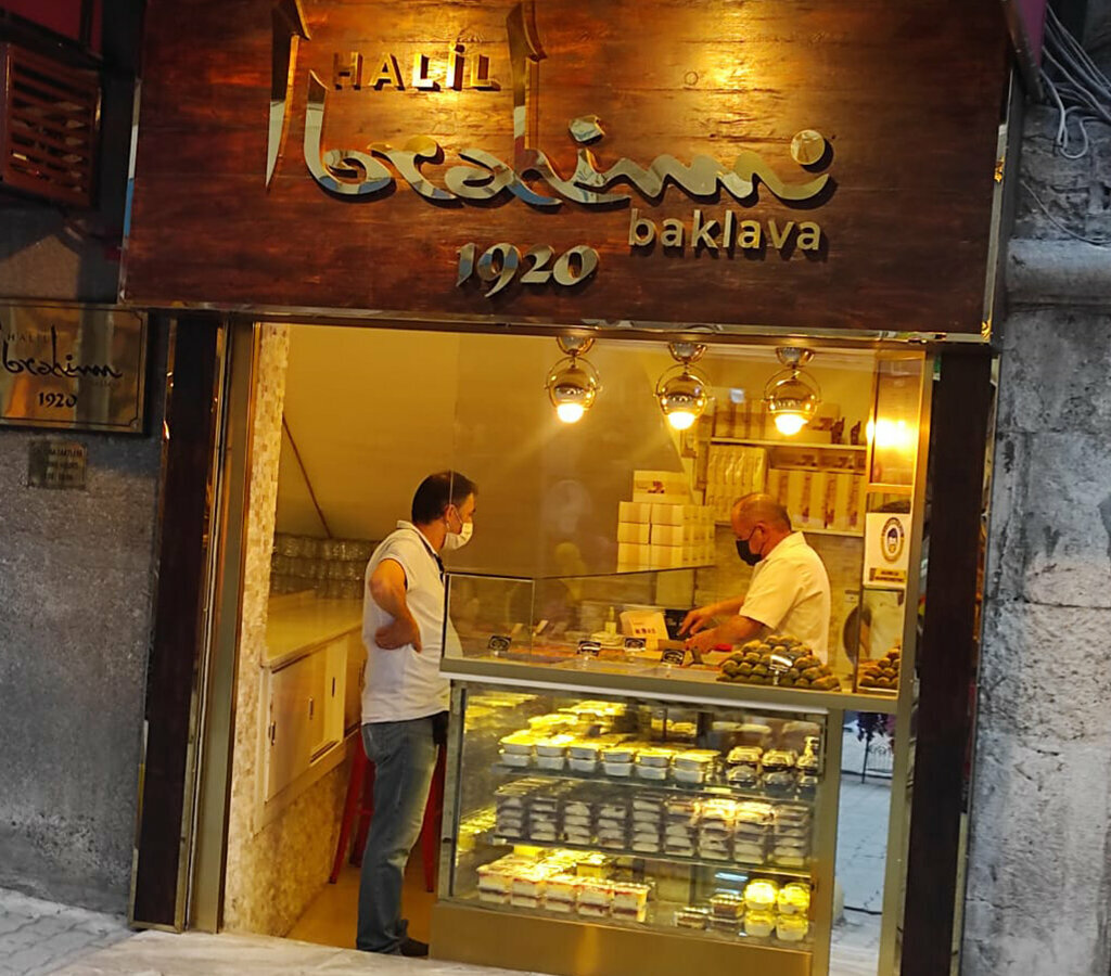 Pastacılık üretimi Halil İbrahim Baklava, İstanbul, foto