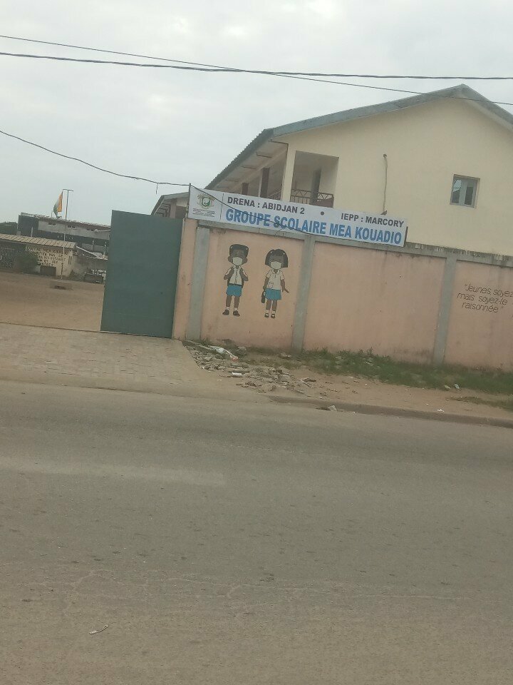 Ortaokul School Mea Kouadio, Abican, foto