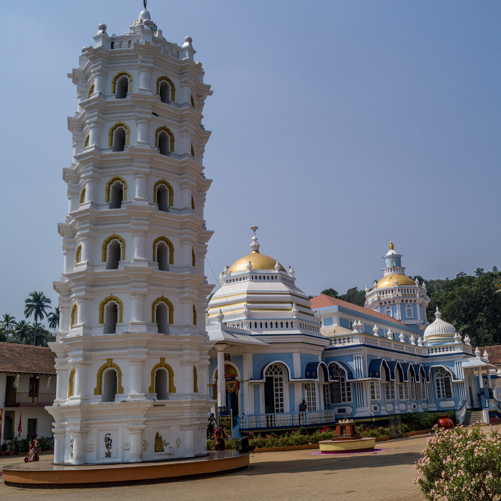 Pagoda Mahalasa Narayani Temple, Goa, foto