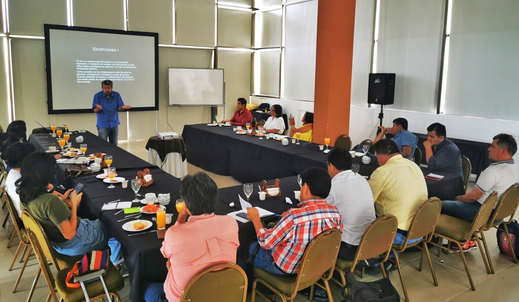 Meslek kursları Fundación para el Periodismo, La Paz, foto