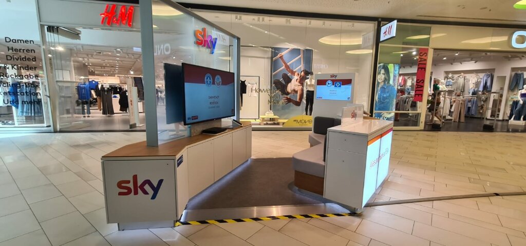 Televizyon kanalları Sky Shop, Solingen, foto
