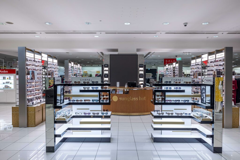 Giyim mağazası Sunglass Hut Myer Chatswood, Sidney, foto