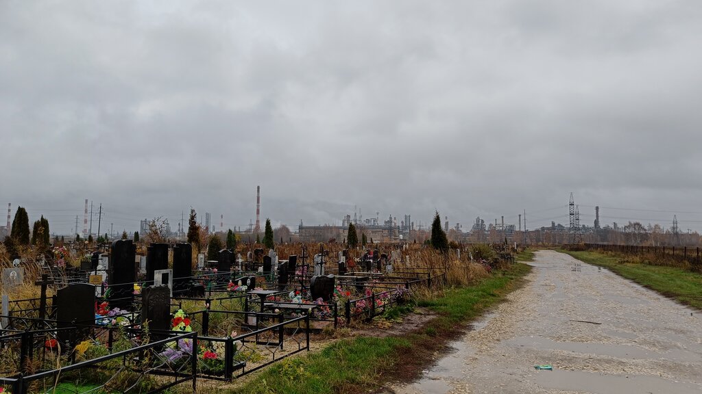 Mezarlıklar Voskresenskoye kladbishche, Riazan, foto