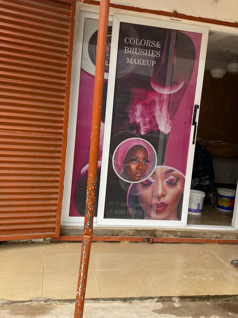 Güzellik salonu Colour brushes makeup, Dünya, foto