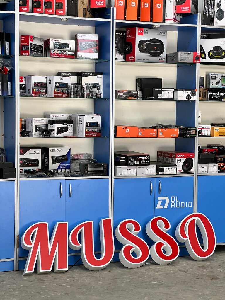 Oto ses sistemleri Musso, Çeçen Cumhuriyeti, foto