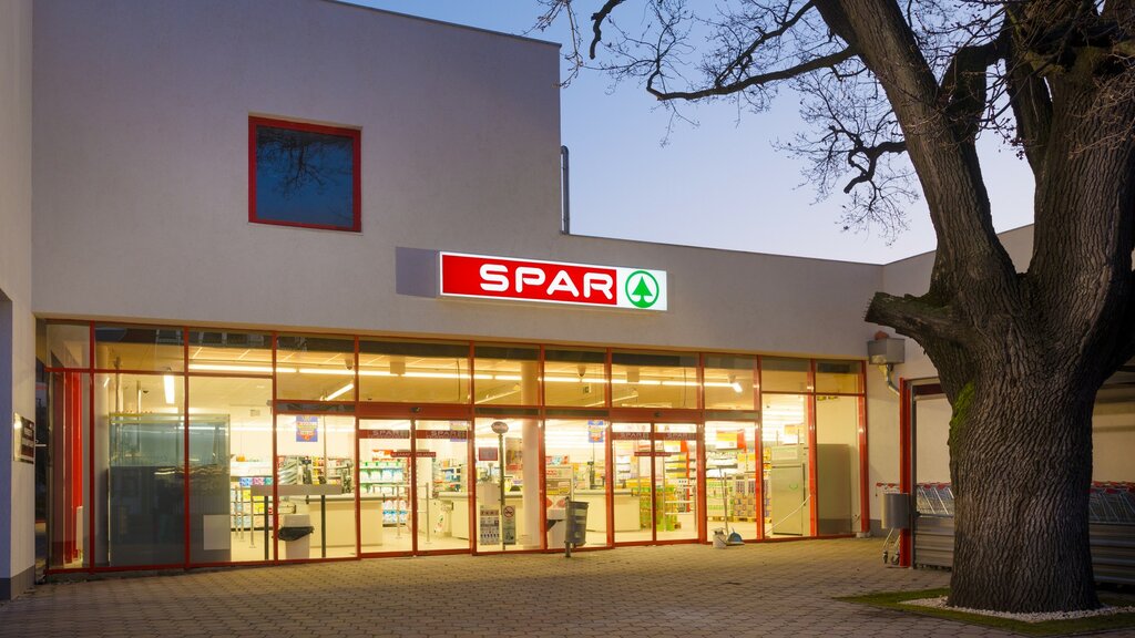 Süpermarket Spar szupermarket, Pest, foto
