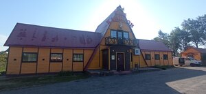 Klakson kafe Ip Batyrshin (Pskov Region, Pushkinogorsky District, Veleyskaya volost, derevnya Novgorodka), kafe  Pskovskaya oblastından