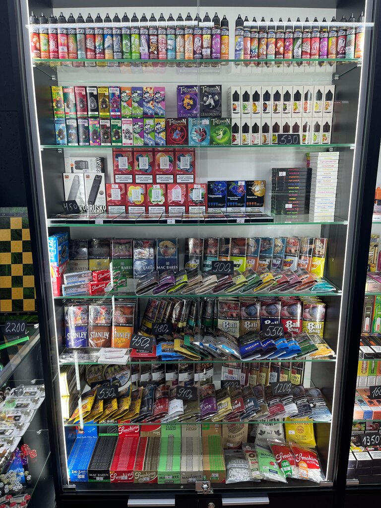 Tütün, sigara mağazaları Табак, Moskova, foto