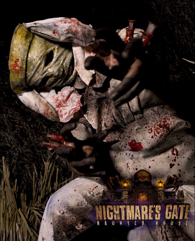 Turistik yerler Nightmare’s Gate Haunted House, Georgia Eyaleti, foto