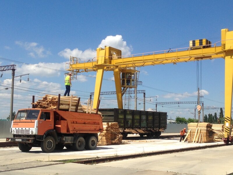 Demiryolu kargo Teleport, Petrozavodsk, foto