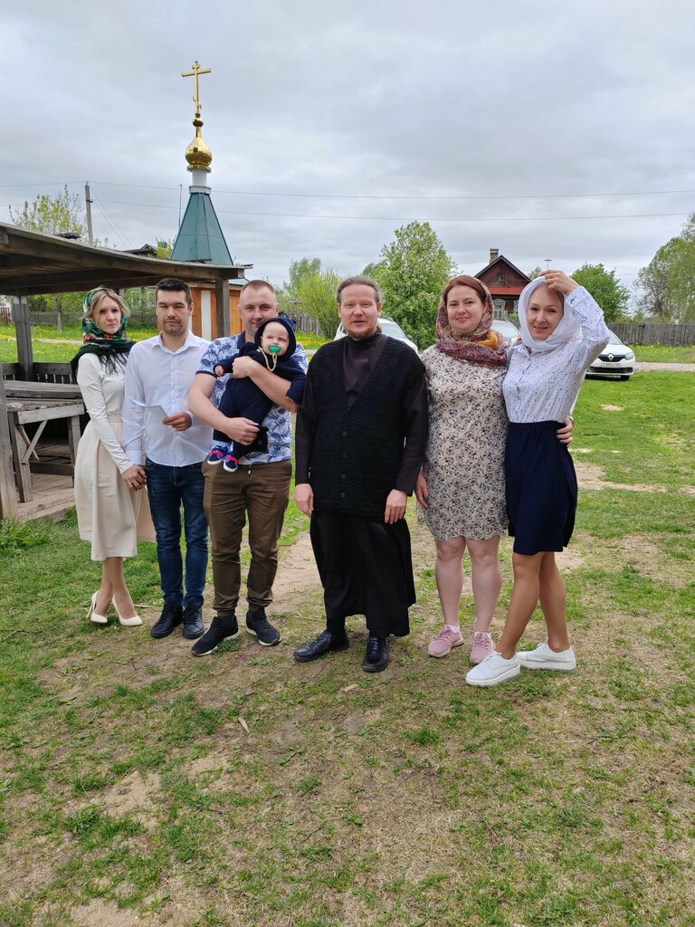 Ortodoks kiliseleri Tserkov Nikolaya Chudotvortsa V Nikolskom, İvanovskaya oblastı, foto