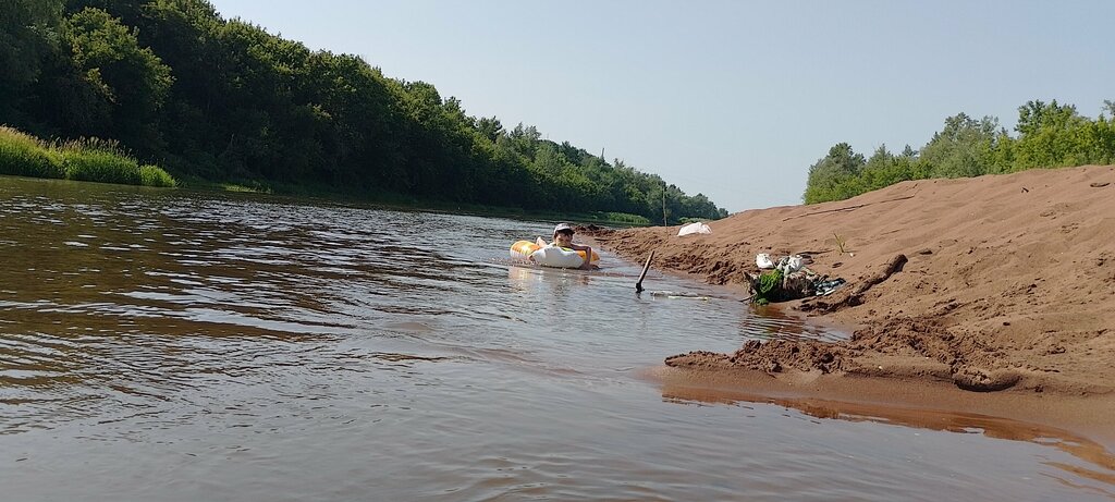 Plaj Дикий пляж, Orenburgskaya oblastı, foto