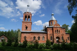 Церковь Николая Чудотворца (Pskov Region, Krasnogorodsky District, derevnya Sinyaya Nikola), ortodoks kiliseleri  Pskovskaya oblastından