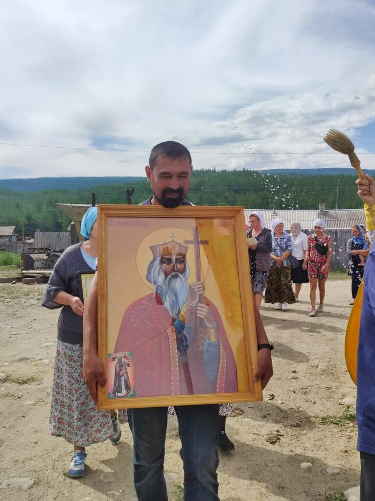 Ortodoks kiliseleri Tserkov Vladimira Ravnoapostolnogo V Mondakh, Buriatya, foto