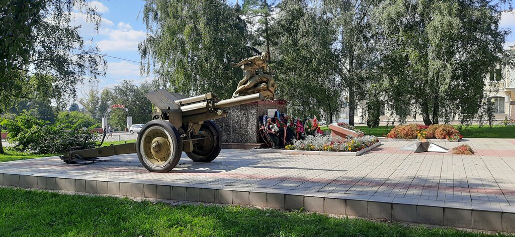 Anıt, heykel Вечный огонь, Orlovskaya oblastı, foto