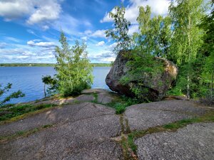 Falling stone (Leningrad Region, Vyborg, Monrepos Park), doğa  Vyborg'dan