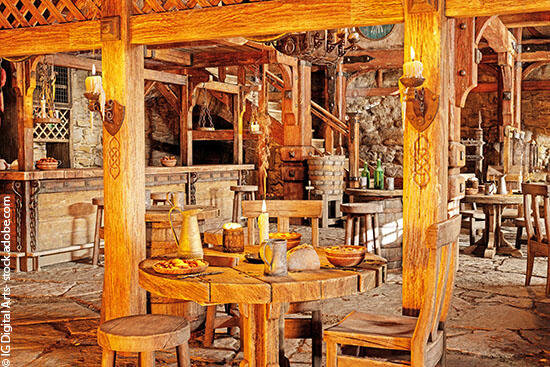 Restoran Salzfriedl Museumsschänke, Bavyera, foto