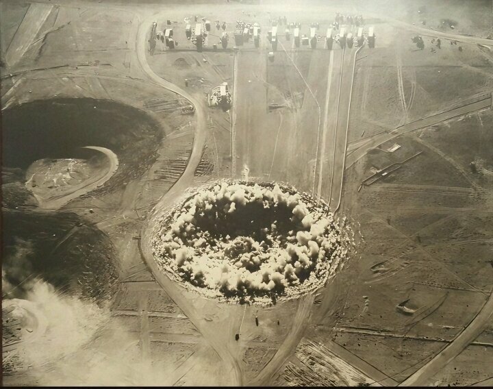 Turistik yerler The Trinity Test, New Mexico Eyaleti, foto