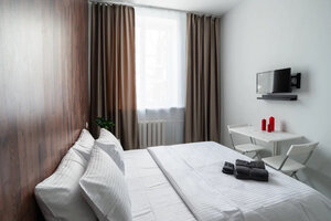 Grivno apartments (Zheleznodorozhnaya Street No:3, mikrorayon Klimovsk, Podolsk), otel  Podolsk'tan