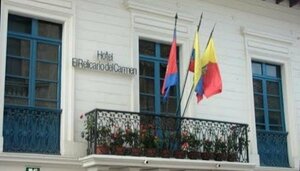 Hotel El Relicario del Carmen (Quito, González Suárez), otel  Kito'dan
