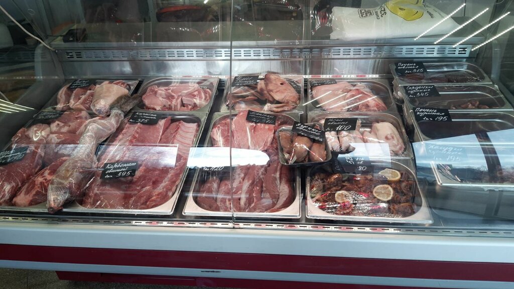 Kasap, şarküteri Мясной магазин, Puşkino, foto