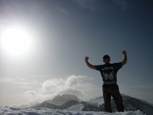 Dağ zirvesi Skolio, Dünya, foto