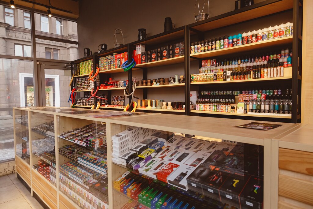 Elektronik sigara satış noktaları Burley shop, Çeliabinsk, foto