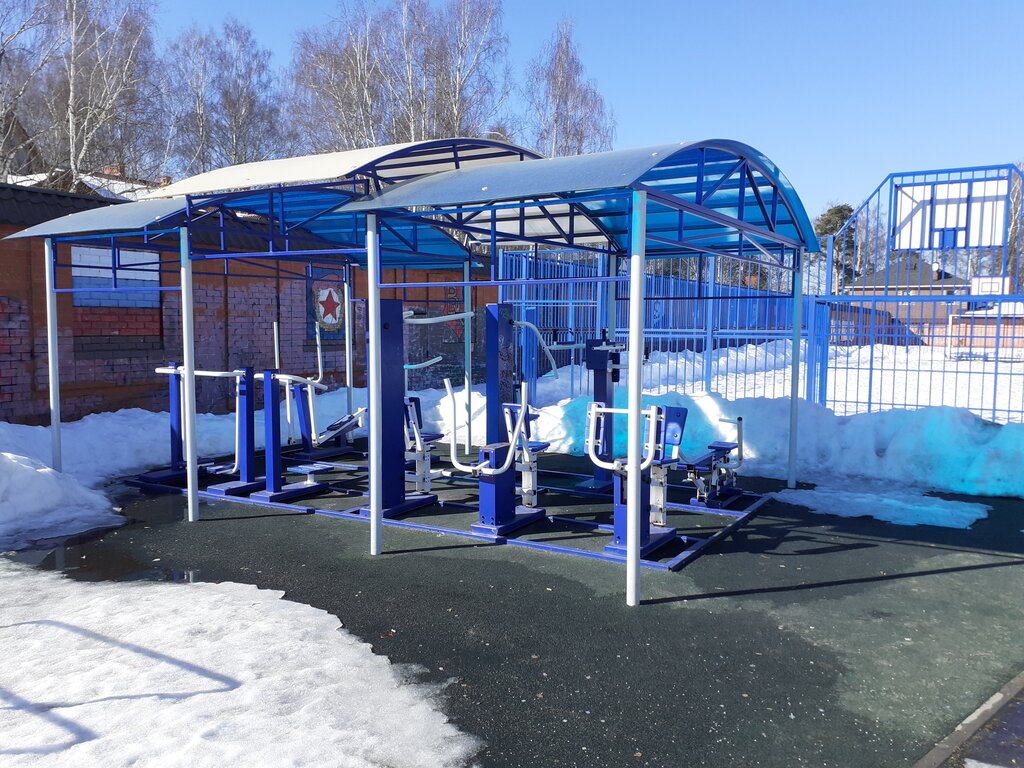 Spor alanı Футбольное поле, Moskova ve Moskovskaya oblastı, foto