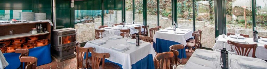 Restoran Restaurante O Colmear, Galisya, foto