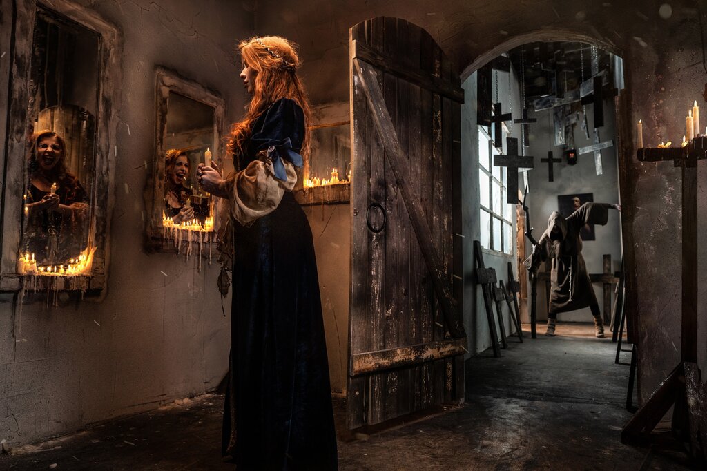 Kaçış oyunları merkezleri Quest Castle Houska, Moskova, foto
